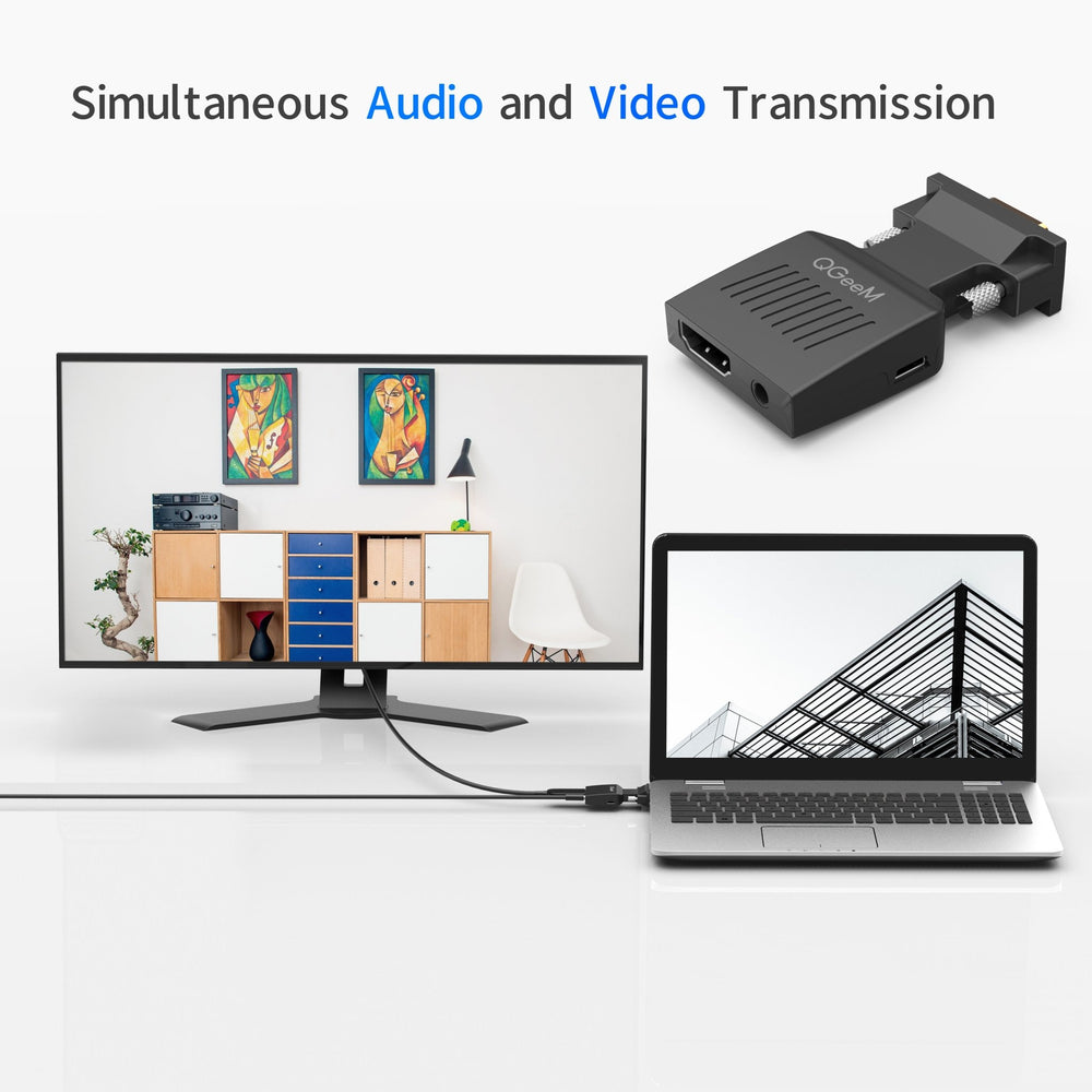 How to convert VGA to HDMI or HDMI to VGA?